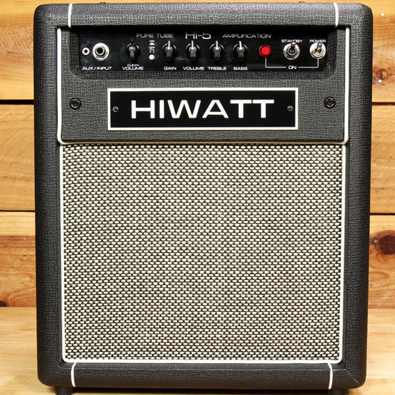 HiWatt Hi-5 / T5 1x10 5W Combo Tube Amplifier 2-Ch Amp Celestion G10N ...