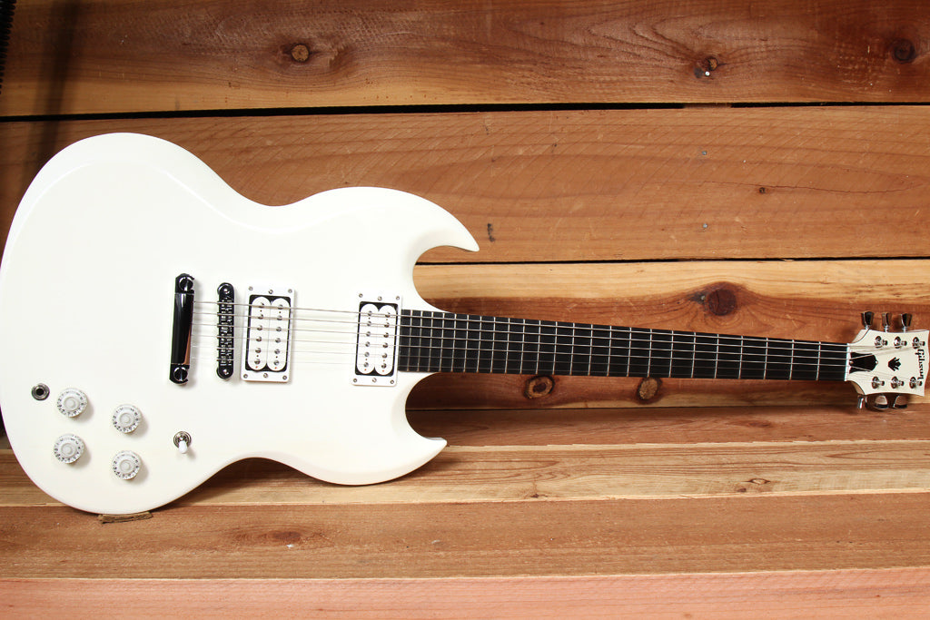 GIBSON SG BARITONE Nice! + OHSC & Papers Alpine White USA 31454 – Still ...