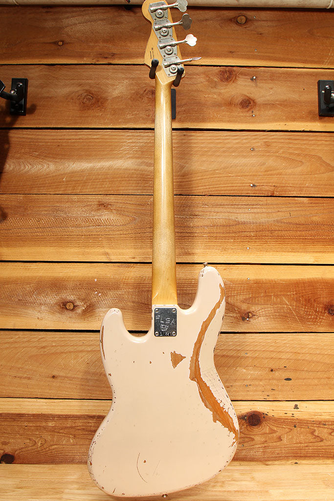 Fender 2019 Road Worn Flea Jazz Bass Shell Pink Relic 82475 – Still ...