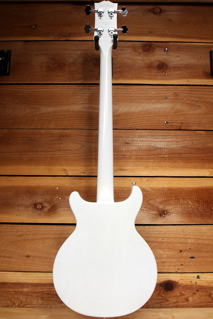 GIBSON 2019 LES PAUL JUNIOR BASS TRIBUTE DC Worn White Short Scale 7.6 ...