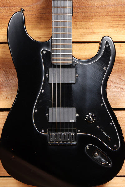 FENDER JIM ROOT STRATOCASTER Flat Black! FREE USA Ship + Case Candy 02 ...