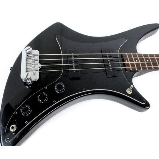 GUILD X702 VINTAGE 1982 BASS rare 4-string Offset Body Style Natural R ...