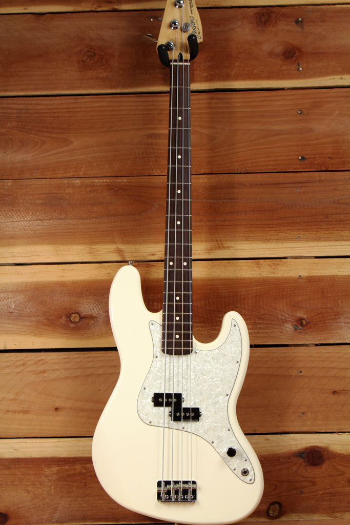 FENDER MARK HOPPUS Jazz BASS -- ONCE OWNED BY MARK! – Still Kickin Music