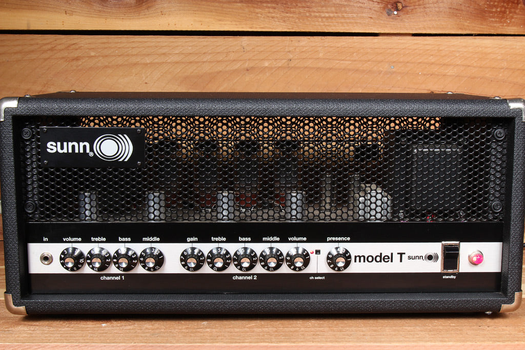 SUNN Model T Reissue GUITAR O)) Tube amp head CLEAN! +Manual Schematic ...
