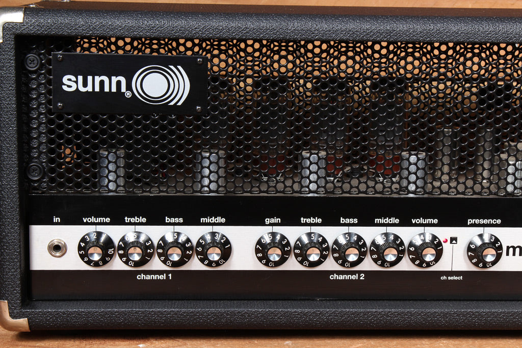 SUNN Model T Reissue GUITAR O)) Tube amp head CLEAN! +Manual Schematic ...